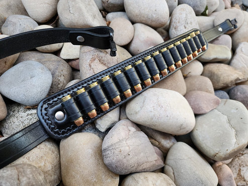 AMMO PAD RIFLE SLING | Fields Rifle Sling by Hellhound Leather ...