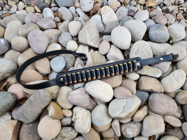 AMMO PAD RIFLE SLING | Fields Rifle Sling by Hellhound Leather ...