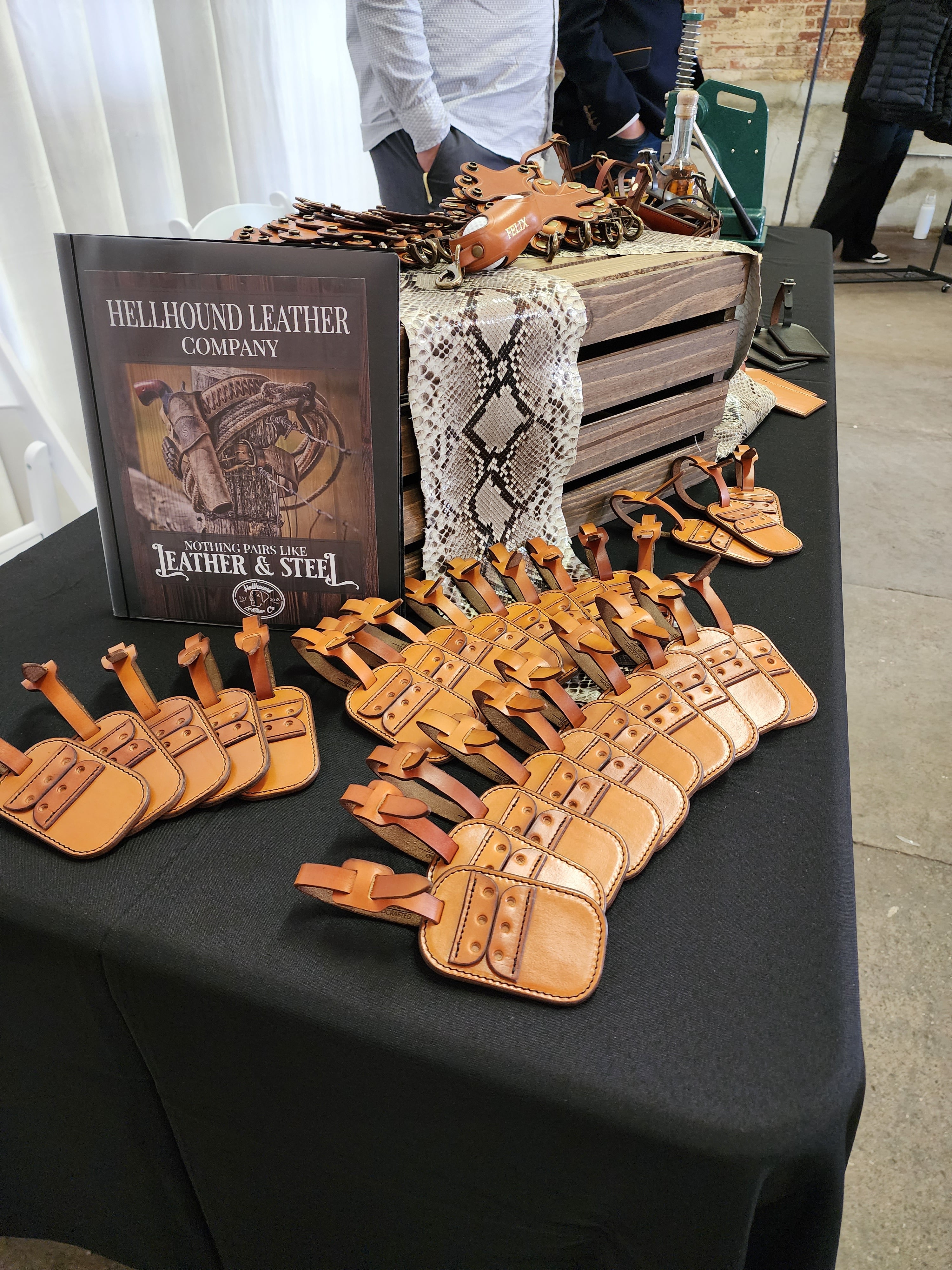 Leatherwork | On-Site Personalization Services for Brand Activations ...