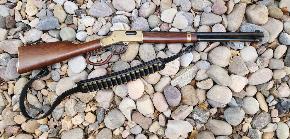 AMMO PAD RIFLE SLING | Fields Rifle Sling by Hellhound Leather ...