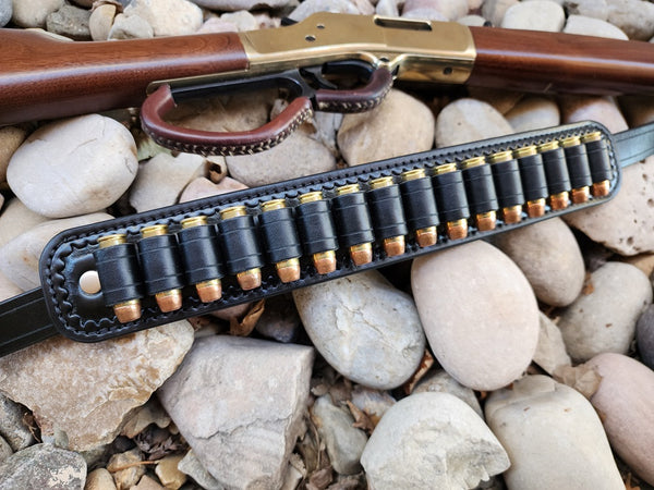 AMMO PAD RIFLE SLING | Fields Rifle Sling by Hellhound Leather
