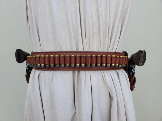 WESTERN DOUBLE GUN BELT - The Don Double Rig – Hellhound Leather Co