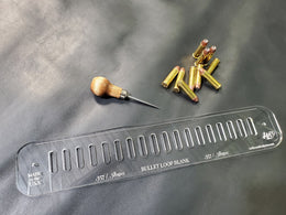 Acrylic Bullet Loop Template | Leathercraft Pattern for Western Rigs ...