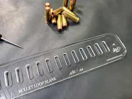 Acrylic Bullet Loop Template | Leathercraft Pattern for Western Rigs ...