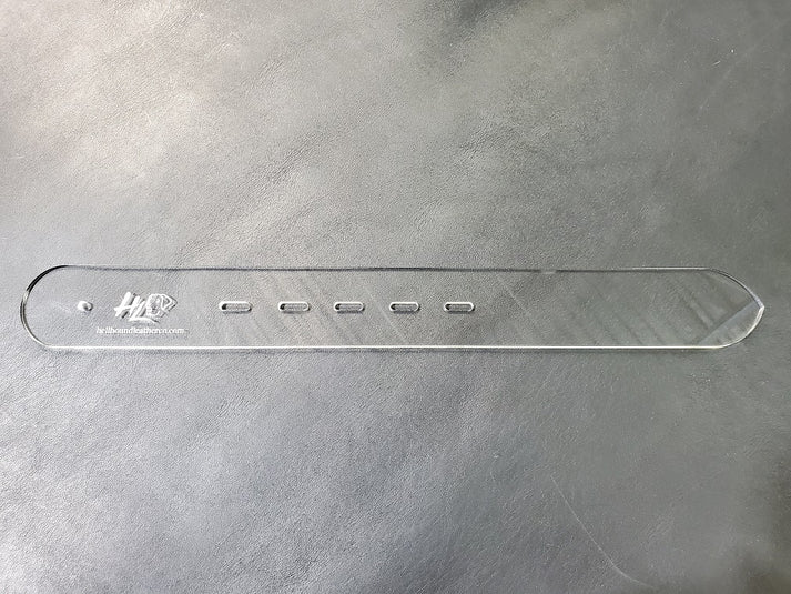 Acrylic Belt End Teplates | Leathercraft Pattern for Belts – Hellhound ...