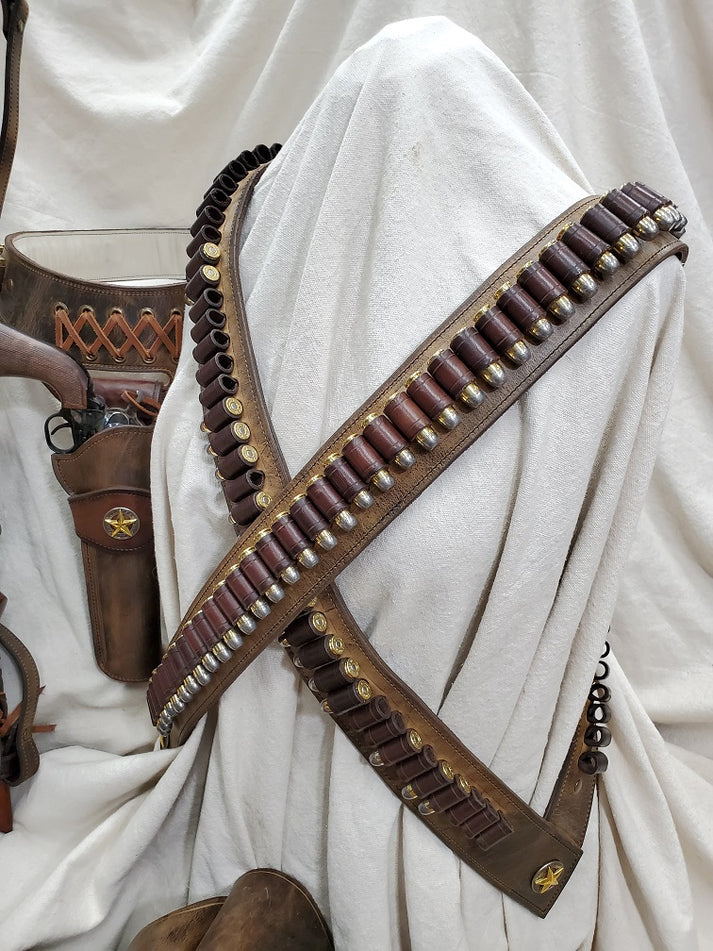 FOLK HERO BANDOLIER – Hellhound Leather Co